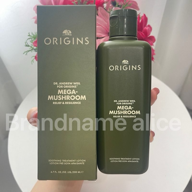 แท้💯ป้ายไทย น้ำตบเห็ด Origins Mega Mushroom skin relief & resilience soothing treatment lotion ...