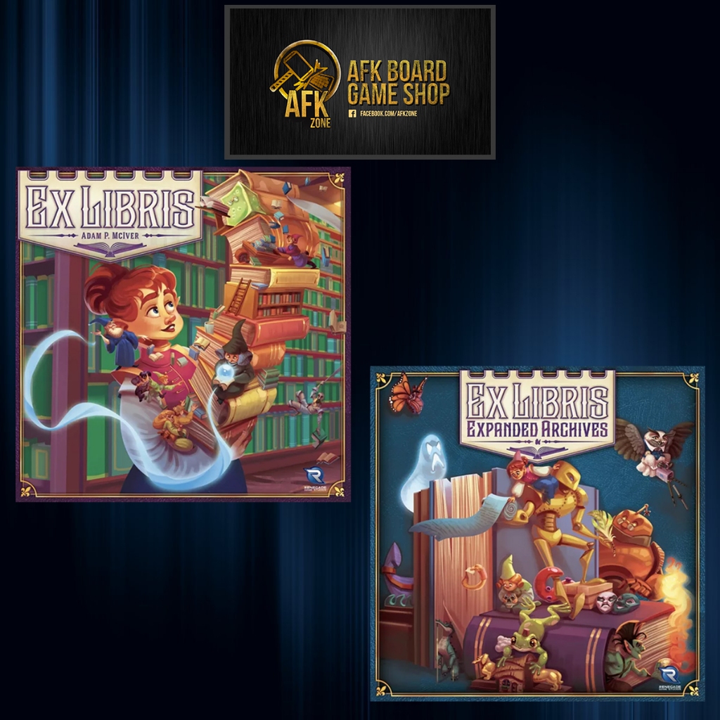 Ex Libris 2nd + Expanded Archives Expansion ENG Edition - Board Game - บอร์ดเกม | Shopee Thailand