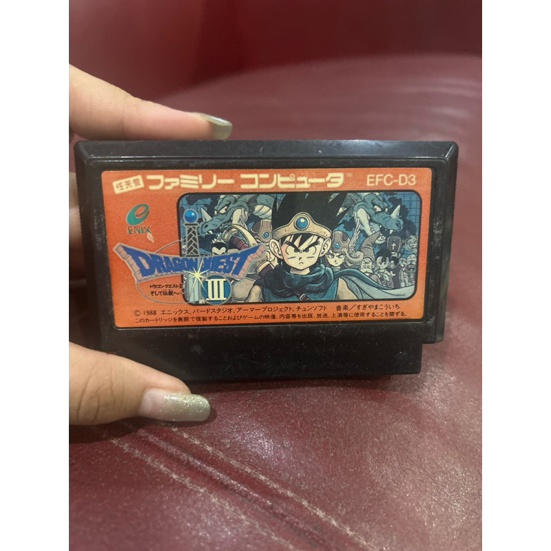 ตลับ famicom แท้ fc เกมส์เก่า family computer cartridge | Shopee Thailand