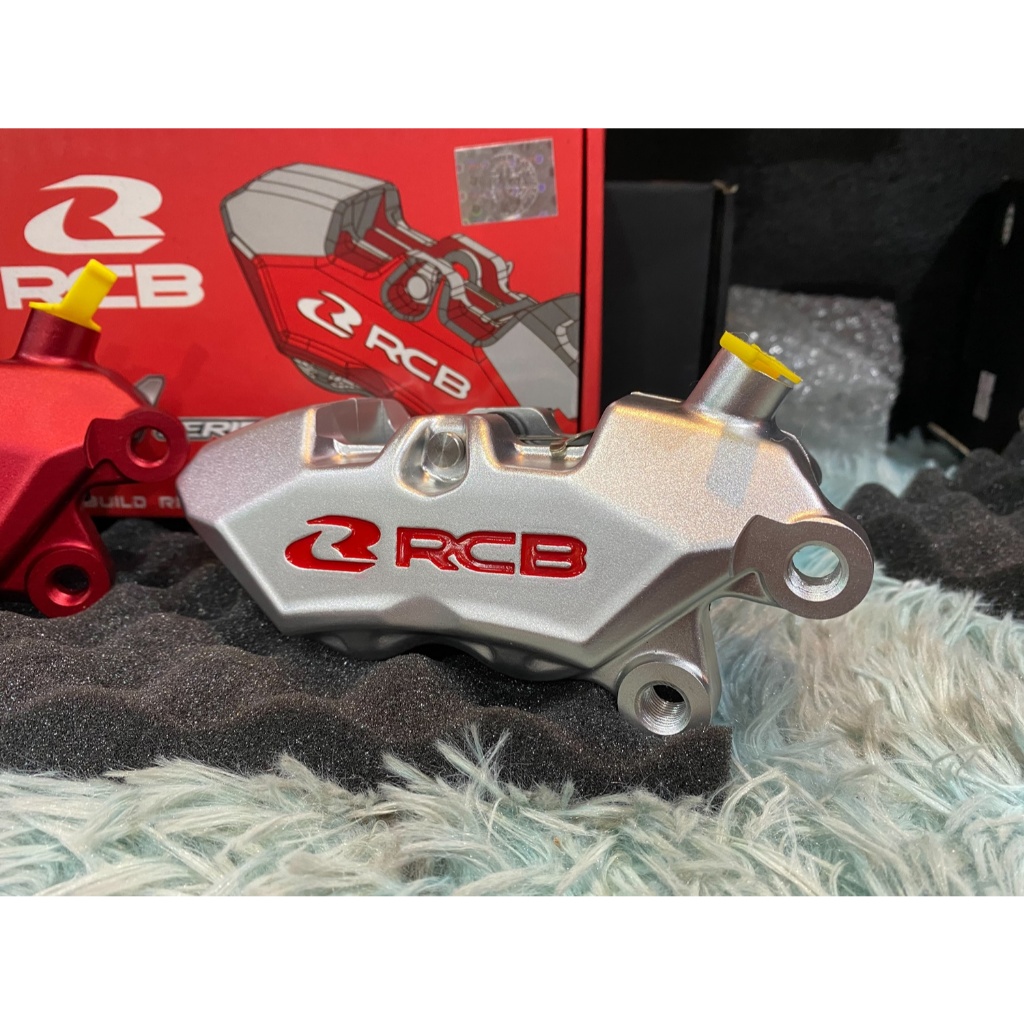ใหม่ ปั้มเบรค ล่าง ทรง 4POT หูชิด RCB รุ่นR1 Series ฝั่งขวา CALIPER ...