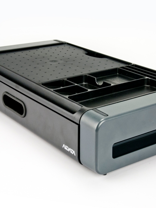 AIDATA ชั้นวางโทรศัพท์ ชั้นวางจอคอม ที่วางไอแพดเอนกประสงค์ มีลิ้นชัก PS ...