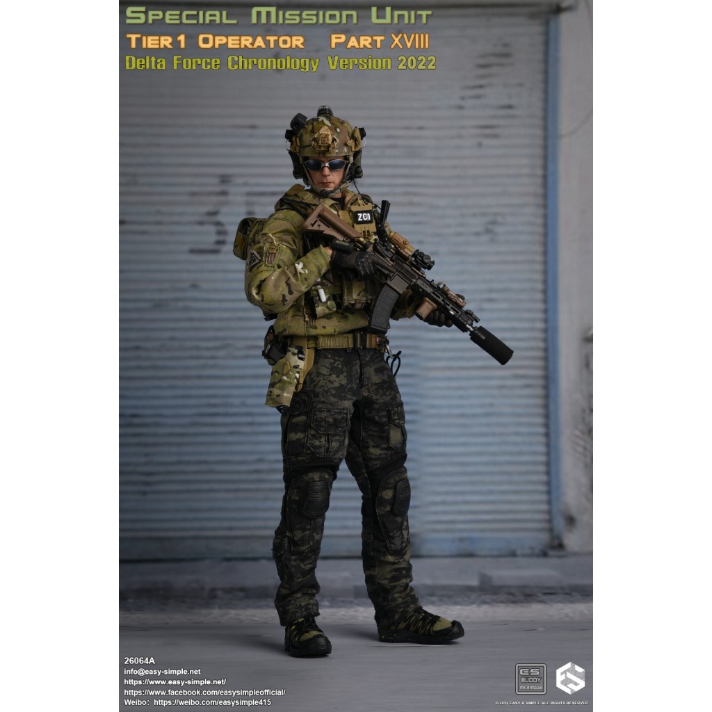 พรีออเดอร์ Easy&Simple ES 26064A SMU Tier1 Operator Part XVIII Delta ...