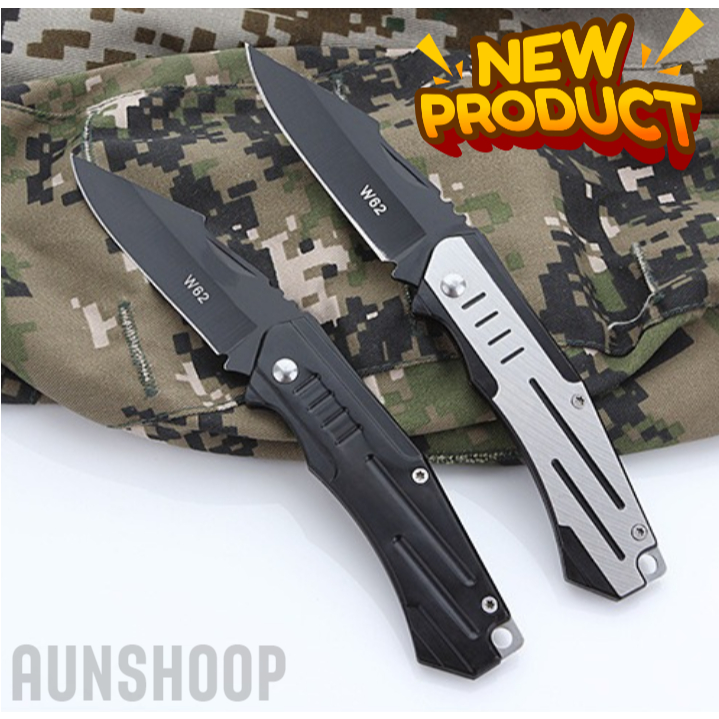 P177 มีดพับกลางแจ้ง DA96 BUCK ความแข็งสูง Wilderness Survivalป้องกันตัวเอง พร้อมส่ง | Shopee ...