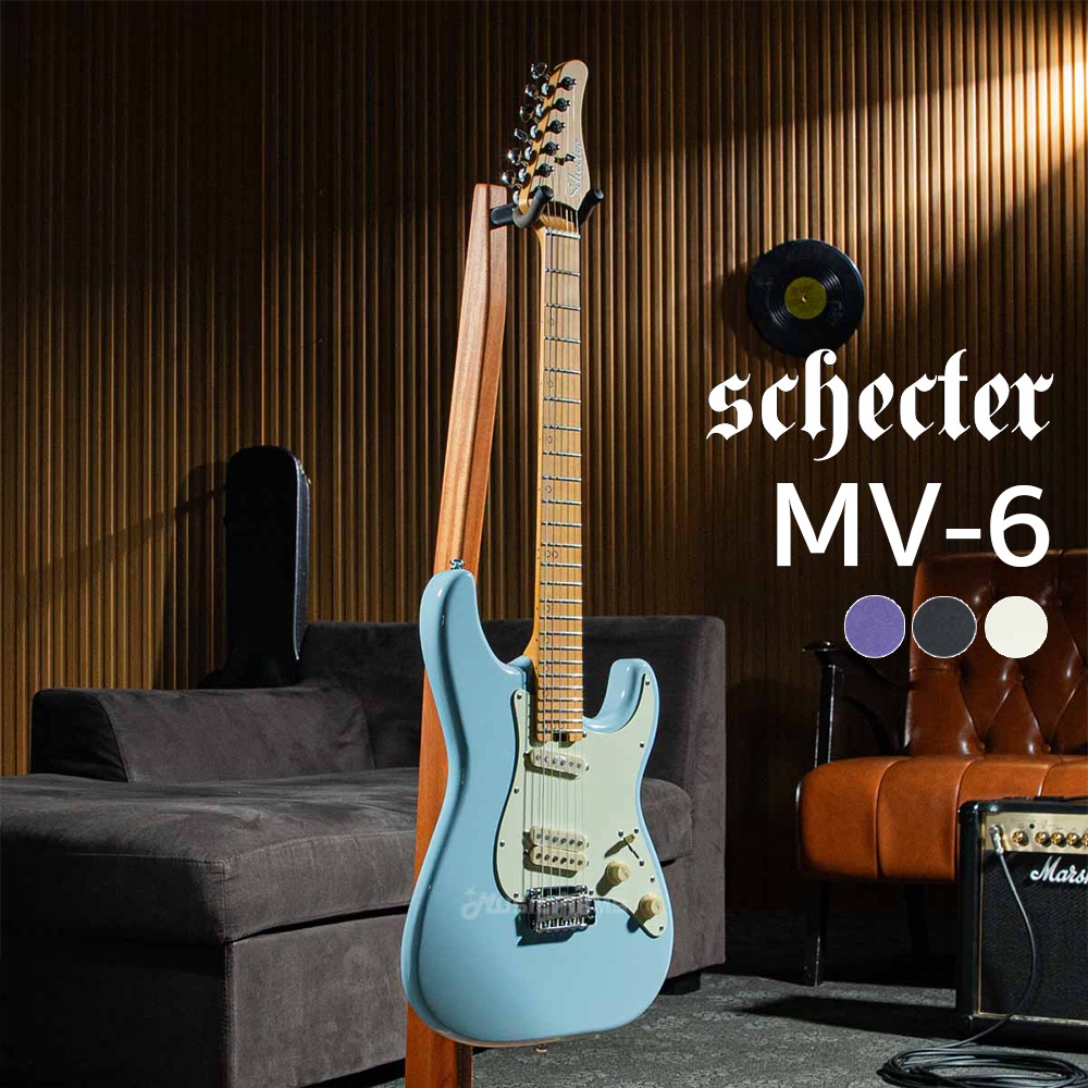 Schecter MV-6 กีต้าร์ไฟฟ้า SCHECTER MV6 | Shopee Thailand
