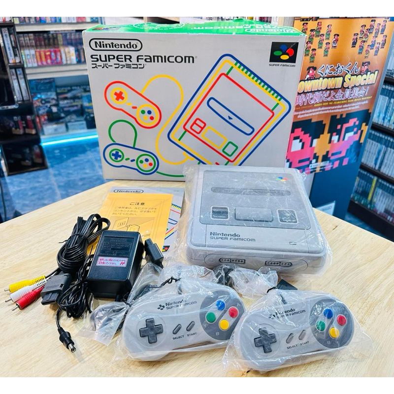 (12) เครื่อง SUPER FAMICOM JAPAN (nintendo)(งานกล่อง) SFC | Shopee Thailand