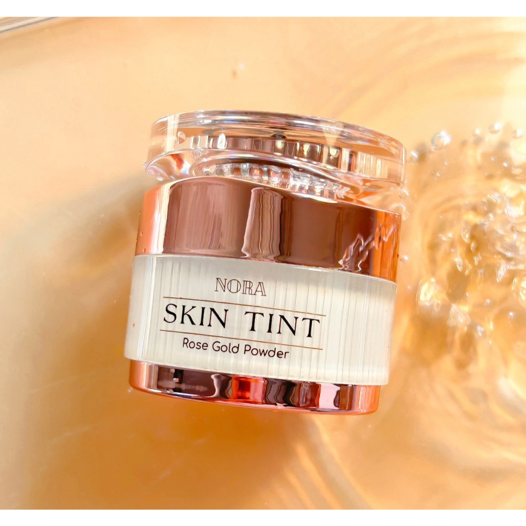 NORA SKIN TINT Rose Gold Powder แป้งทิ้นโนร่า | Shopee Thailand