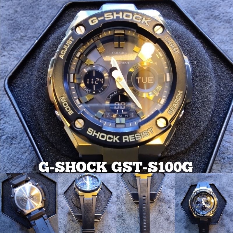 G-SHOCK GST-S100Gมือ2ของแท้100%สภาพสวยเหมือนใหม่ | Shopee Thailand