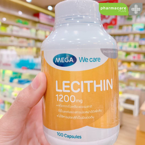 Mega We Care Lecithin 1200 mg 100 capsules | Shopee Thailand