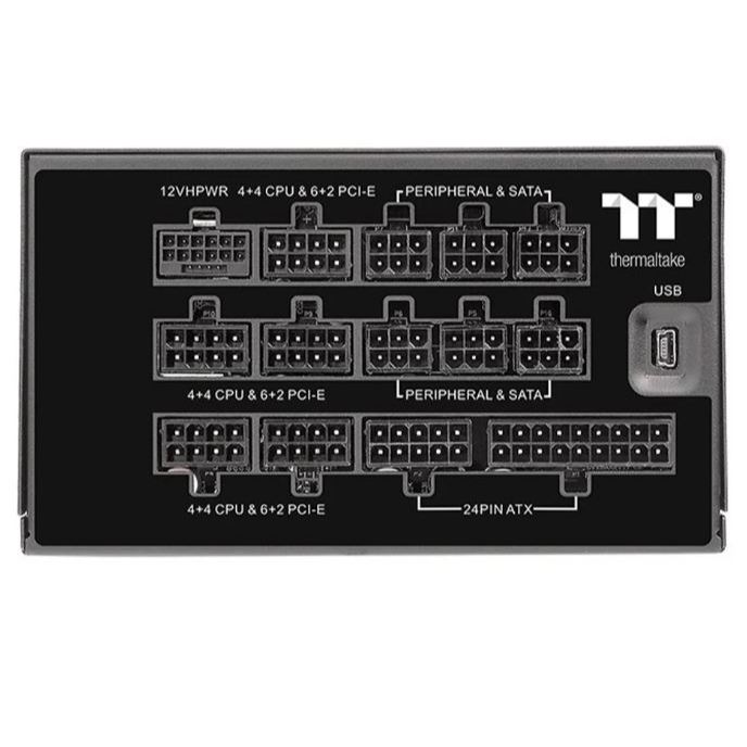 POWER SUPPLY (อุปกรณ์จ่ายไฟ) THERMALTAKE TOUGHPOWER IRGB PLUS 1250W TITANIUM - TT PREMIUM ...