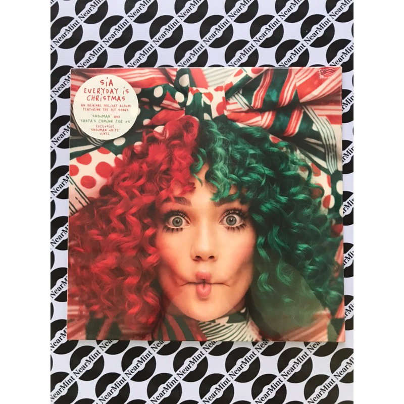 แผ่นเสียง[สีขาว] SIA - Everyday is Christmas LP vinyl | Shopee Thailand