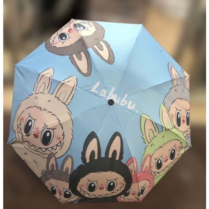 ร่มลาบูบู้ Labubu กัน UV หนาเลือกลายได้ พร้อมส่งในไทย | Shopee Thailand