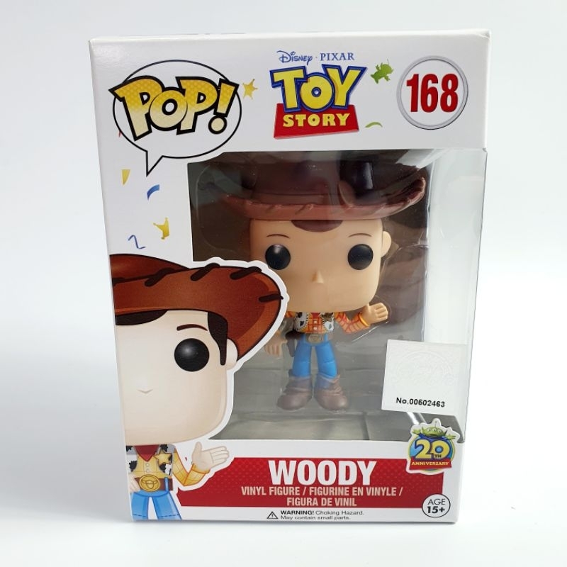 Funko pop Disney Toy story Woody #168 ฟันโกะ ป๊อป ของใหม่ ของแท้ 100% ...