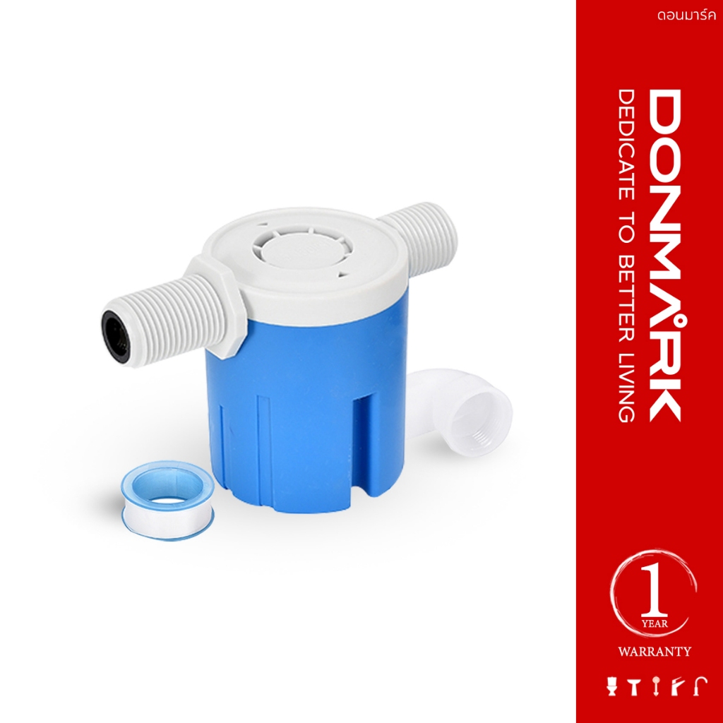 DONMARK วาล์วลูกลอยตัดน้ำอัตโนมัติเกลียวแนวนอน ขนาด 1/2" ,3/4'', 1" นิ้ว รุ่น MC-1003 | Shopee ...