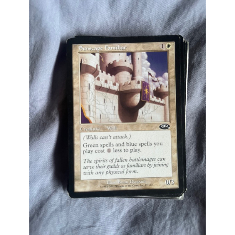 การ์ด MTG Sunscape Familiar White Magic the gathering EDH รุ่น ...