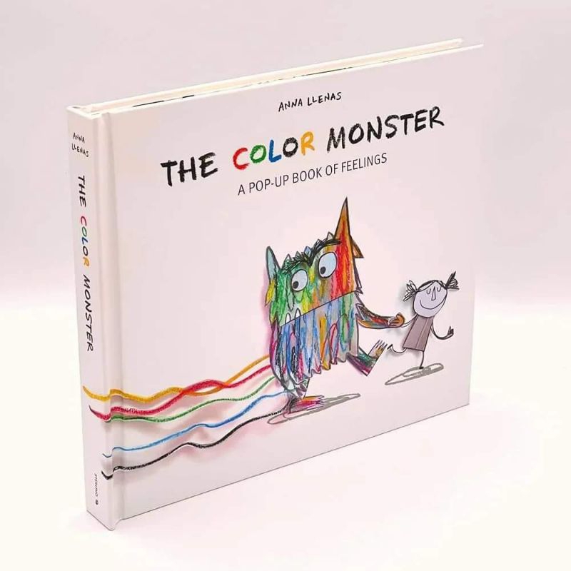 The Color Monster: A Pop-Up Book of Feelings หนังสืออารมณ์นี้สีอะไรนะ ...