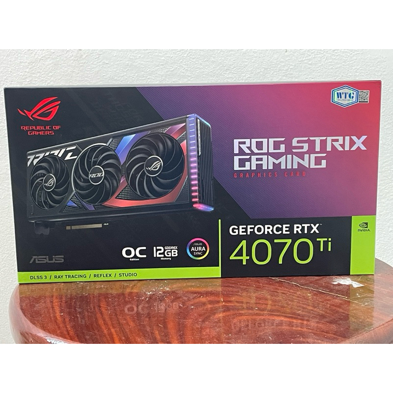 VGA ASUS ROG STRIX RTX 4070Ti O12G Gaming | Shopee Thailand