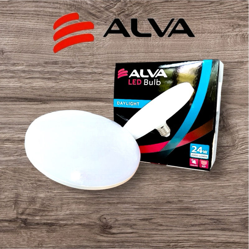 ALVA หลอดแอลอีดี UFO 24 วัตต์ แสงเดย์ไลท์ (LED UFO DAYLIGHT 24 w ...