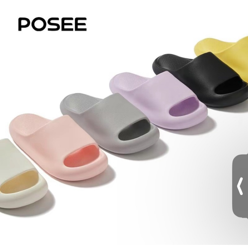 Posee 2024 new cat claw EVA รองเท้าแตะนุ่มกันลื่น size39-40 fit 25 cm | Shopee Thailand