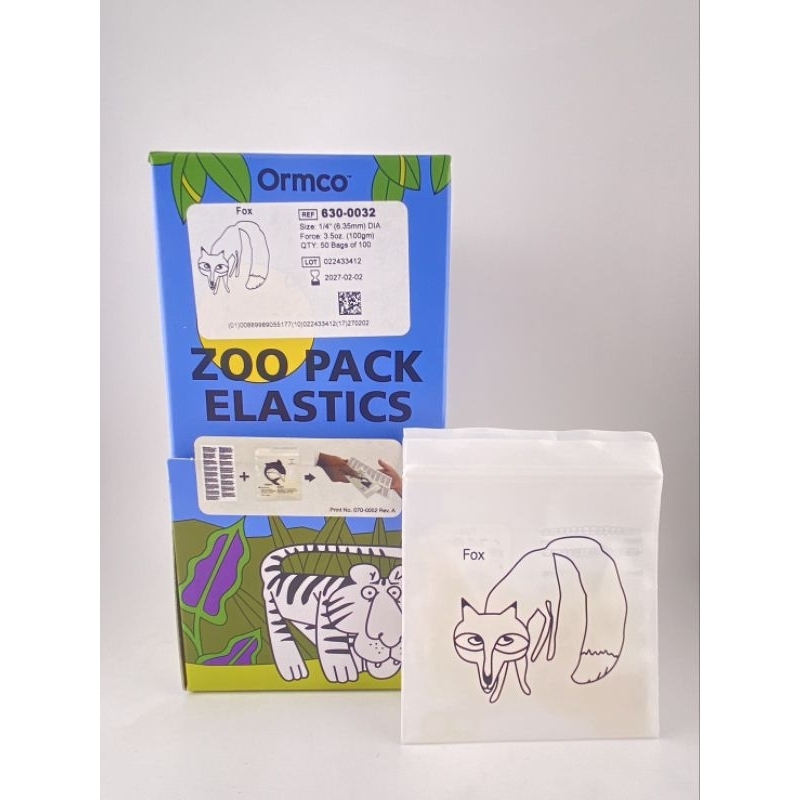 ยางดึงฟัน สำหรับคนจัดฟัน ORMCO Elastic (ออมโค่) ขนาดแรงดึง 3.5 ออนซ์ | Shopee Thailand