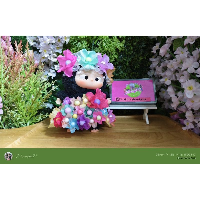 ชุดตุ๊กตาBao-Ao Ozai Labubu Baoao Upsetduck+คาดผมพร้อมส่งจากไทย ...