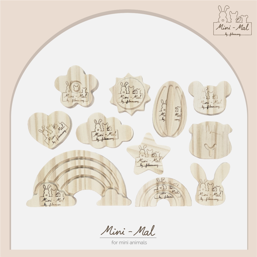 Mini-Mal by fn • KnickKnack • ไม้แทะเล่นสำหรับติดกรง ตกแต่งกรง เพิ่ม ...