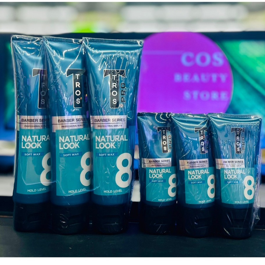 (แพ็ค 3) TROS - Pro Soft Wax Natural Look (45 g. / 115 g.) ทรอส โปร ซอ ...
