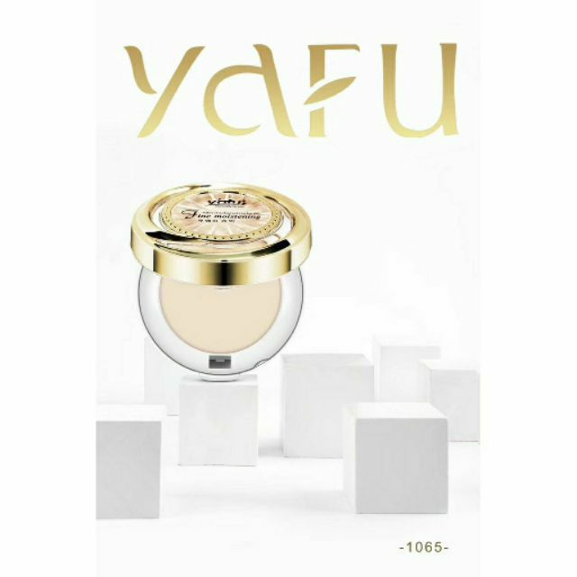 แป้ง Yafu (ตลับขาว) ผสมรองพื้น หน้าขาวเนียนใส No.1065 | Shopee Thailand