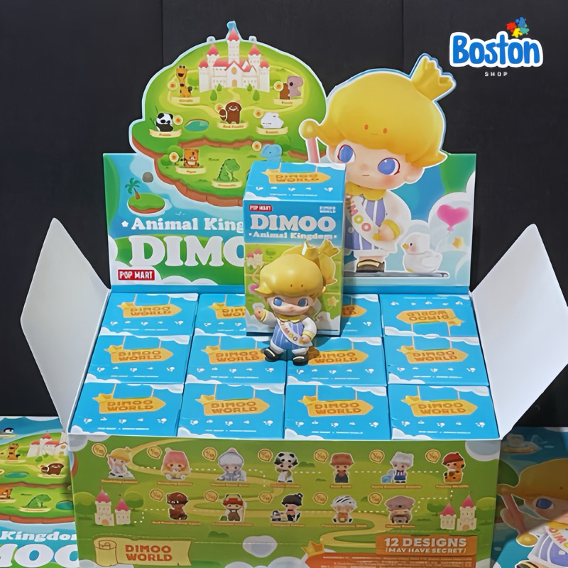 [ของแท้ พร้อมส่ง] - ดีมู่ DIMOO Animal Kingdom Series Figures (กล่อง ...