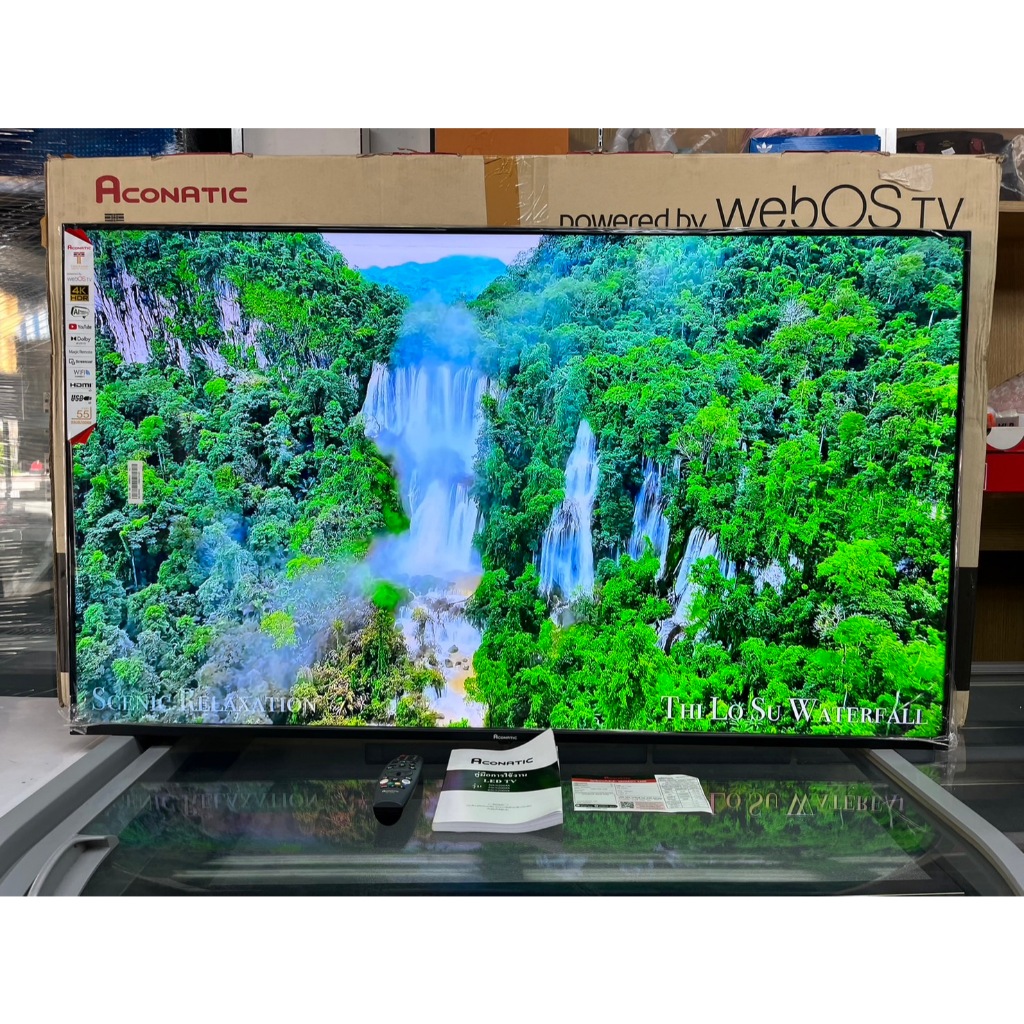 ACONATIC UHD 4K Smart TV 55 นิ้ว รุ่น 55US200AN | Shopee Thailand