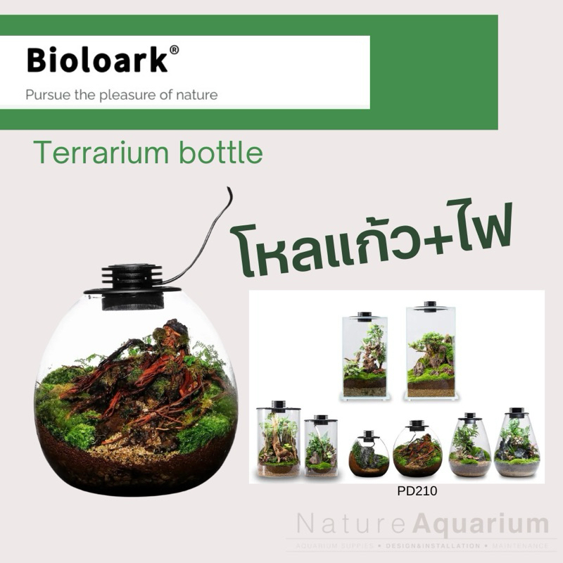 Bioloark PD170/PD210 Bio Bottle LED โหลแก้วเลี้ยงต้นไม้พร้อมไฟ | Shopee ...