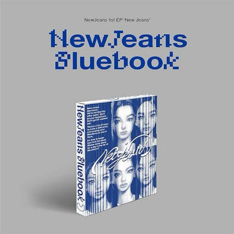 พร้อมส่ง NEWJEANS - 1st EP Album BLUEBOOK MINJI Version | Shopee Thailand