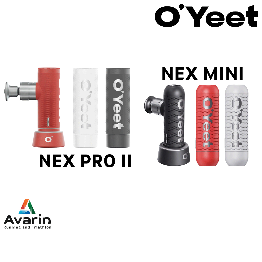 OYeet NEX PRO II / NEX MINI Massage Gun ปืนนวดพกพา ตัวช่วยในฟื้นฟู ...