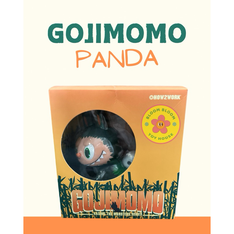🇹🇭🔥พร้อมส่ง🔥 | 🌈POP MART🌈 x HOW2WORK | GOJIMOMO PANDA By Kasing Lung x ...