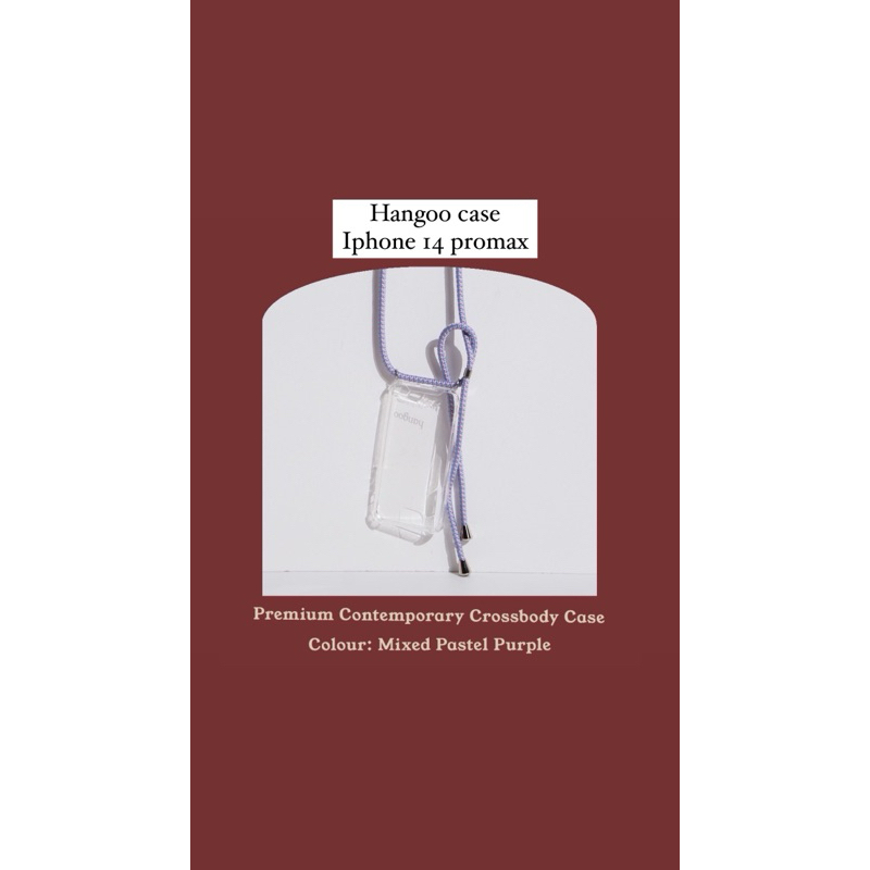 ส่งต่อ เคสไอโฟน มีสายคล้อง ยี่ห้อ Hangoo | Shopee Thailand