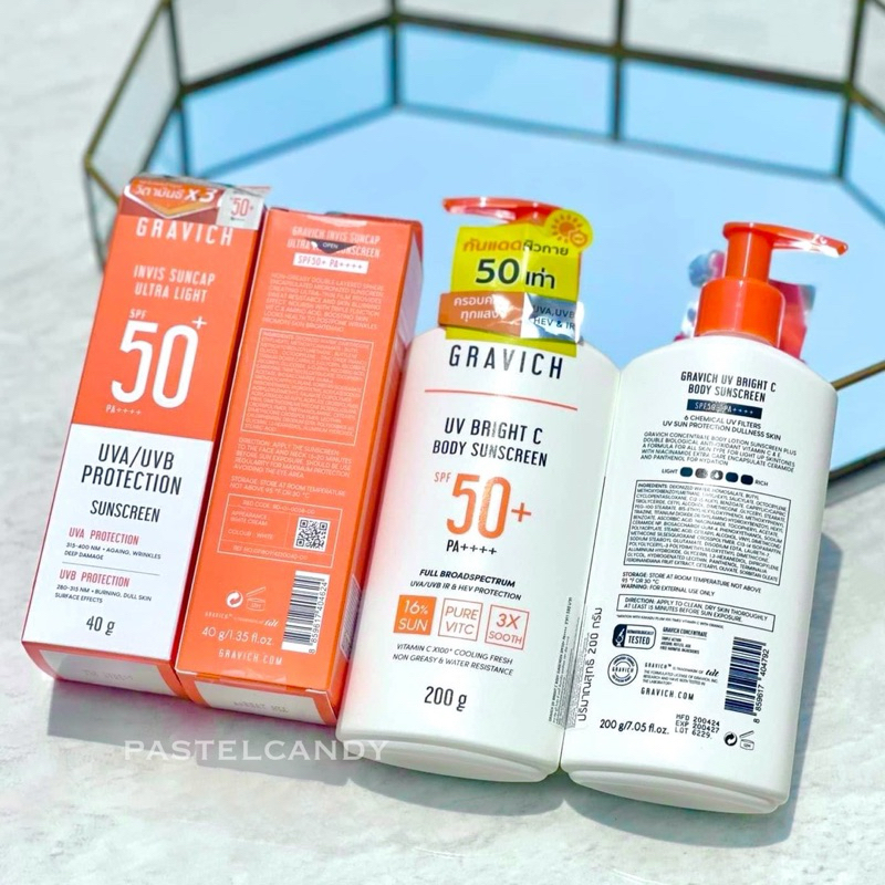 ลด40%LIVE🔥แท้💯% กราวิช Gravich Invis Suncap Ultra Light Sunscreen กัน ...