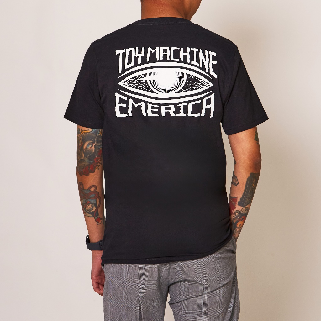 EMERICA เสื้อยืดผู้ชาย EMERICA X TOY MACHINE EYE TEE | Shopee Thailand