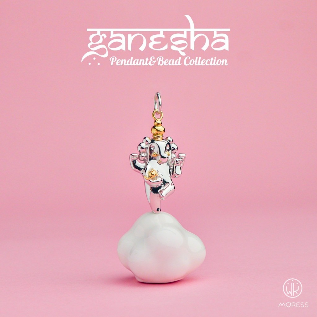 Moress x WK Ganesha Pendant with 14K Gold จี้พระพิฆเนศชุบทอง14K ...