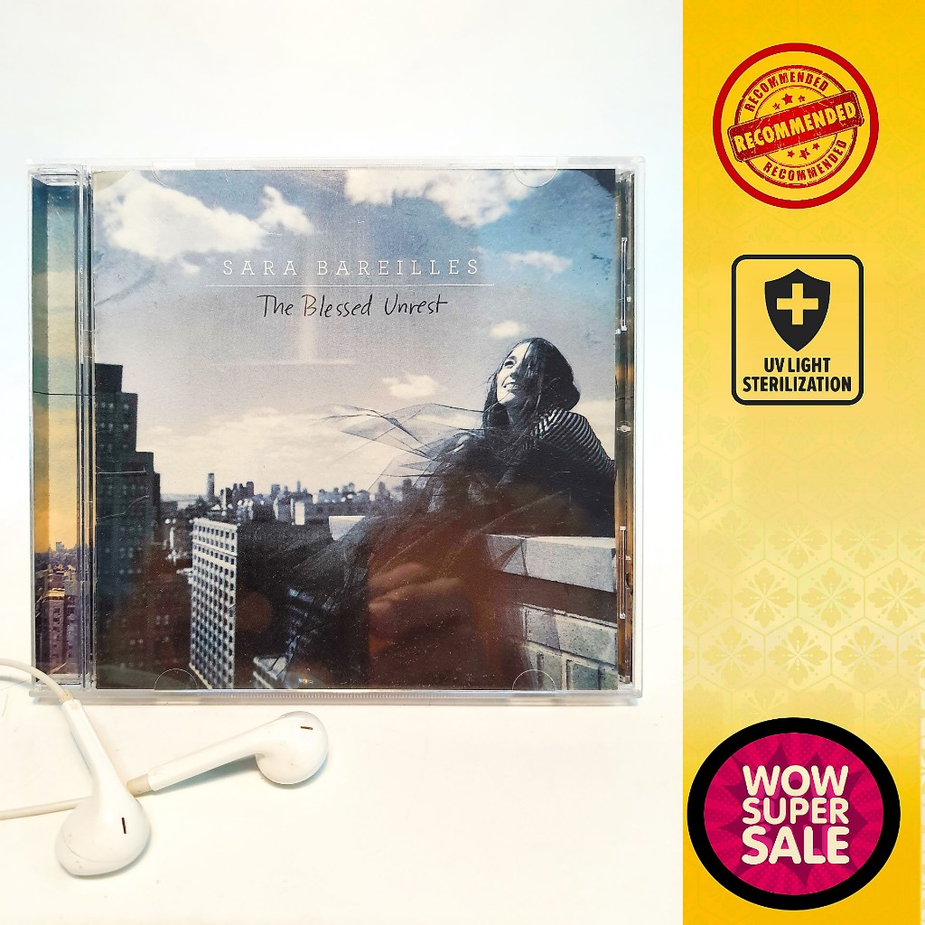 CDเพลงสากล Sara Bareilles อัลบั้ม The Blessed Unrest | Shopee Thailand