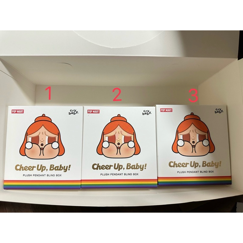 พร้อมสุ่ม พวงกุญแจ cry cheer up baby ของแท้จากshop | Shopee Thailand