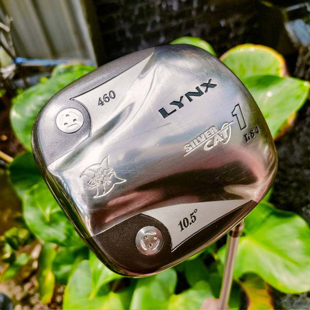 [ผ่อน] Driver LYNX SILVER CAT Ti6-4 วัสดุไทเทเนี่ยมชั้นสูง หน้าเด้งๆ ...