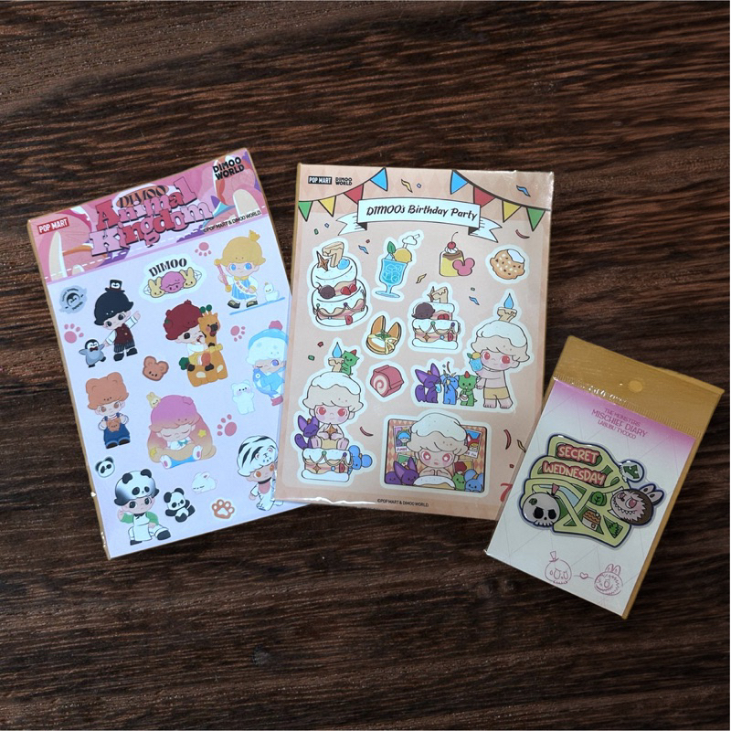 Sticker Popmart แท้ พร้อมส่ง | Shopee Thailand