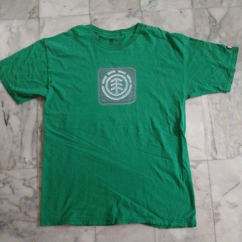 เสื้อยืดแขนสั้น แนวสเก็ตบอร์ด ELEMENT แท้ มือสอง สภาพดี ของพร้อมส่งครับ ...
