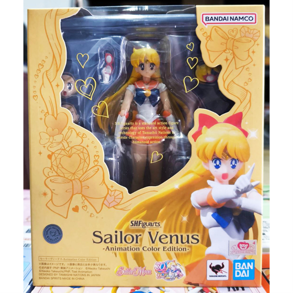 S.H.Figuarts Sailor Venus Animation Color Edition | Shopee Thailand