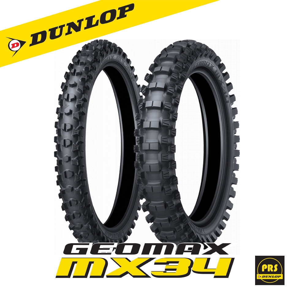 ยางมอเตอร์ไซค์วิบาก รุ่นใหม่ 2024 Dunlop Mx34 ดินนุ่ม Motocross ลงสนามแข่ง *ความนิยมสูง | Shopee ...