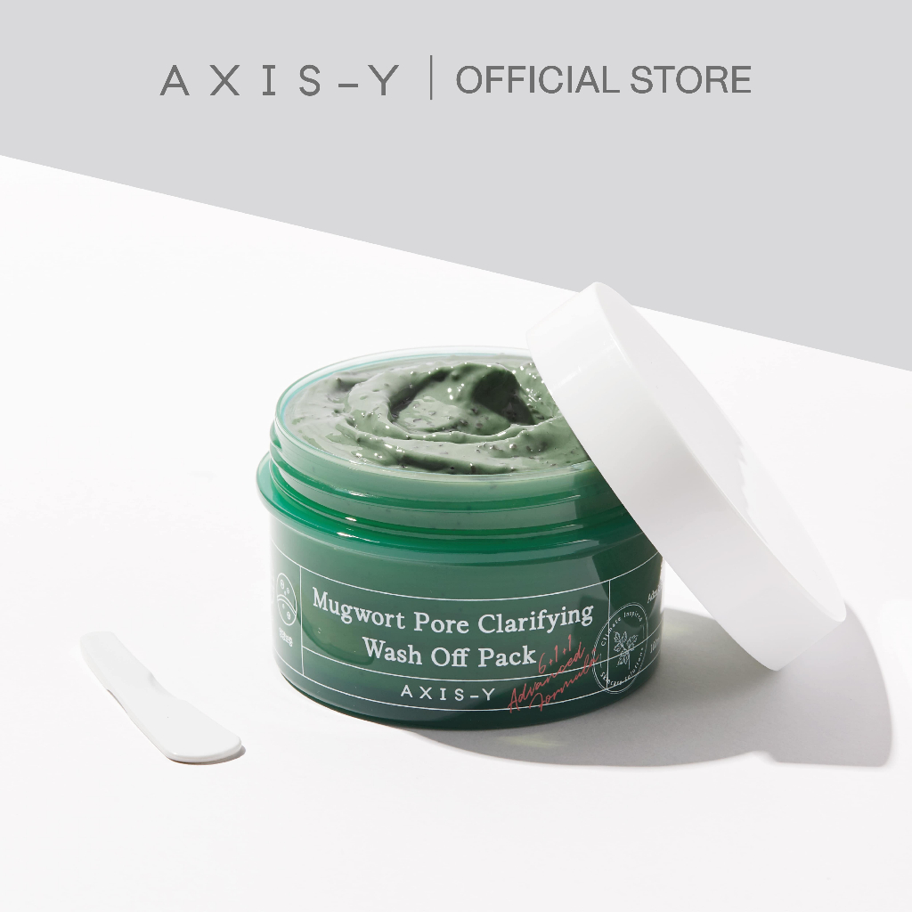 AXIS-Y Mugwort Pore Clarifying Wash Off Pack มักเวิร์ด พอร์ คลาริฟายอ ...