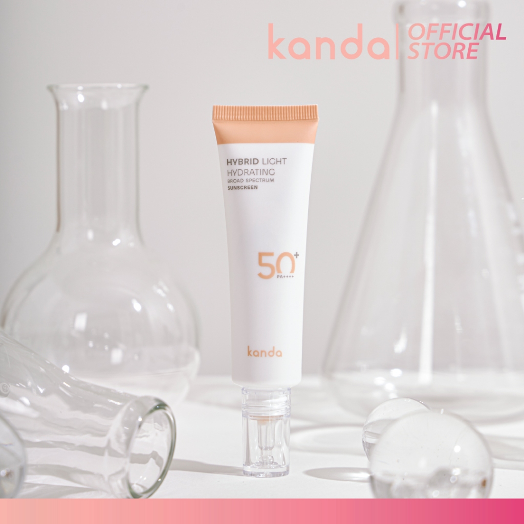 กันแดด กันดะ ไฮบริด ไลท์ ซันสกรีน (เบจ) Kanda Hybrid Light Hydrating ...