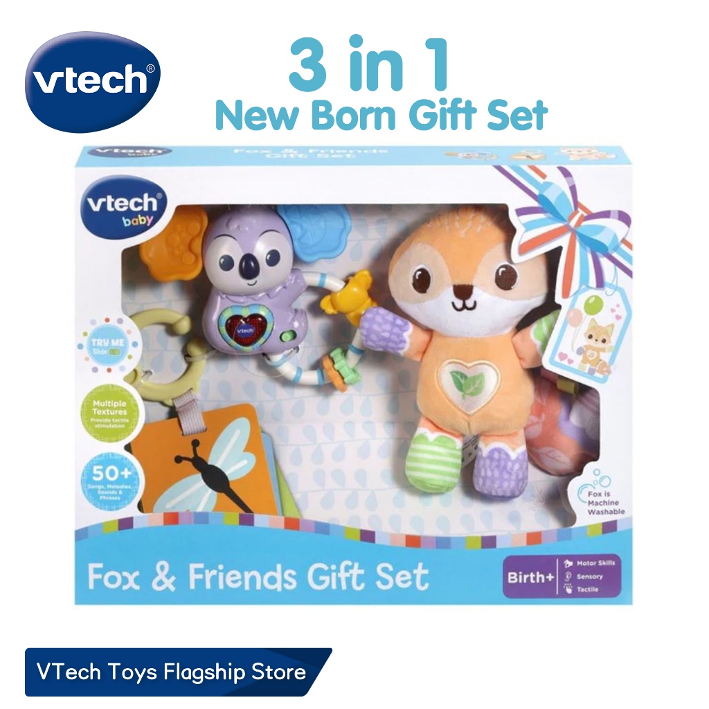 VTECH FOX & FRIENDS GIFT SET Newborn gift set | Shopee Thailand