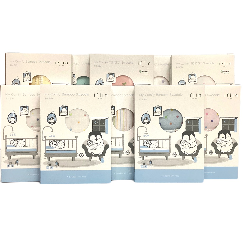 IFLIN BABY™️ ผ้าห่อตัวเด็กใยไผ่ | Shopee Thailand