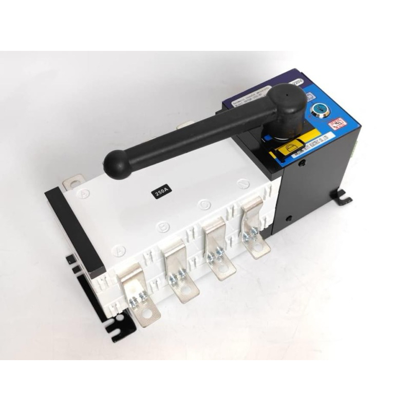 4P ATS 250A เบรกเกอร์สวิทช์ 2 ทาง AC สลับไฟอัตโนมัติ Automatic Transfer ...