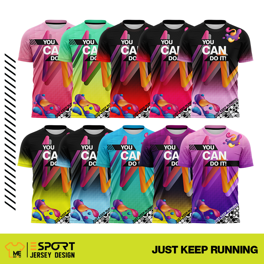 เสื้อวิ่ง (CCF.26-CCF.35) กีฬาผู้ชาย หญิง พิมพ์ลายทั้งตัว ใส่สบาย มีทั้งไซส์เล็กและไซส์ใหญ่ ...